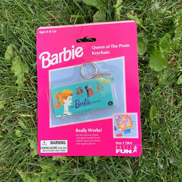 Barbie | Accessories | Barbie Keychain Vintage Queen Of The Prom | Poshmark